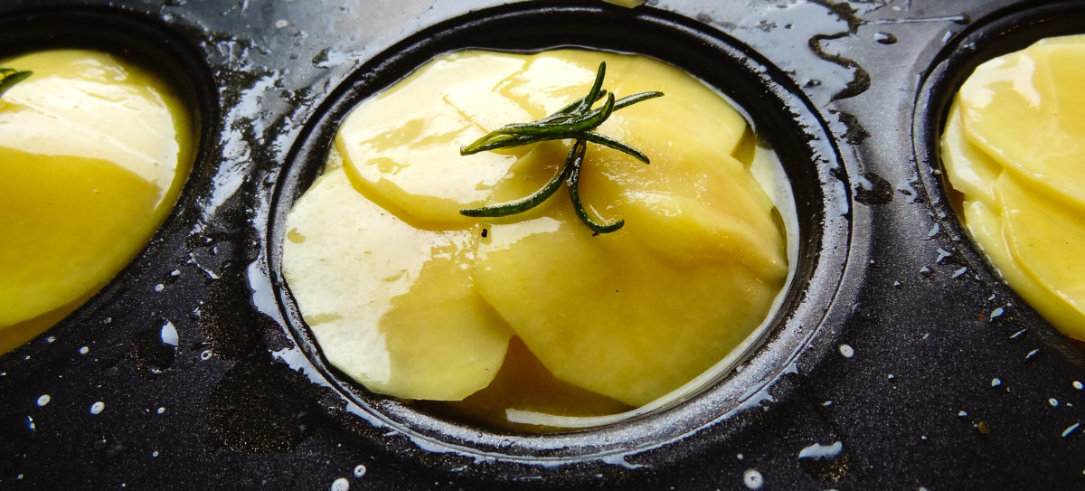 Mini Pommes Anna - en lille twist til en klassiker » Grill & Kokkerier