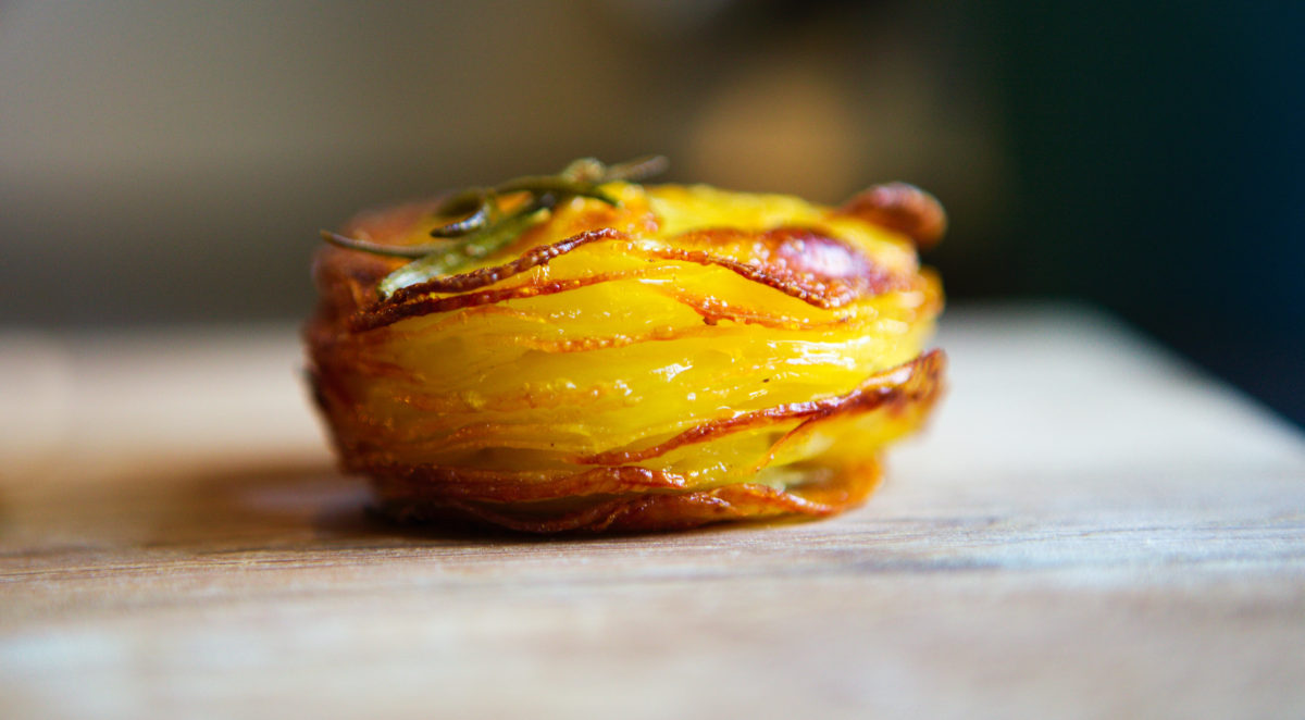 Mini Pommes Anna - en lille twist til en klassiker » Grill & Kokkerier