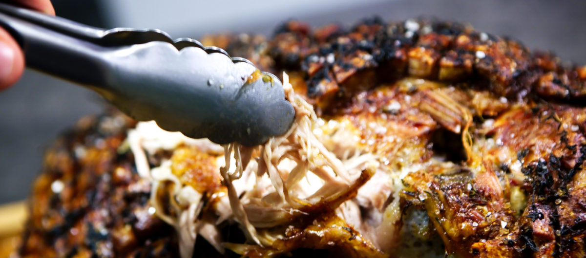 Grillet helstegt pattegris - home-style! » Grill & Kokkerier